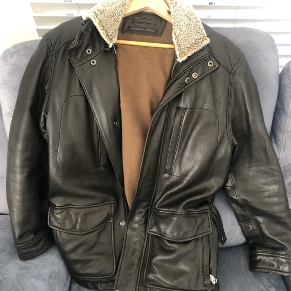 Andrew Marc | Jackets & Coats | Andrew Marc Mens Leather Jacket | Poshmark